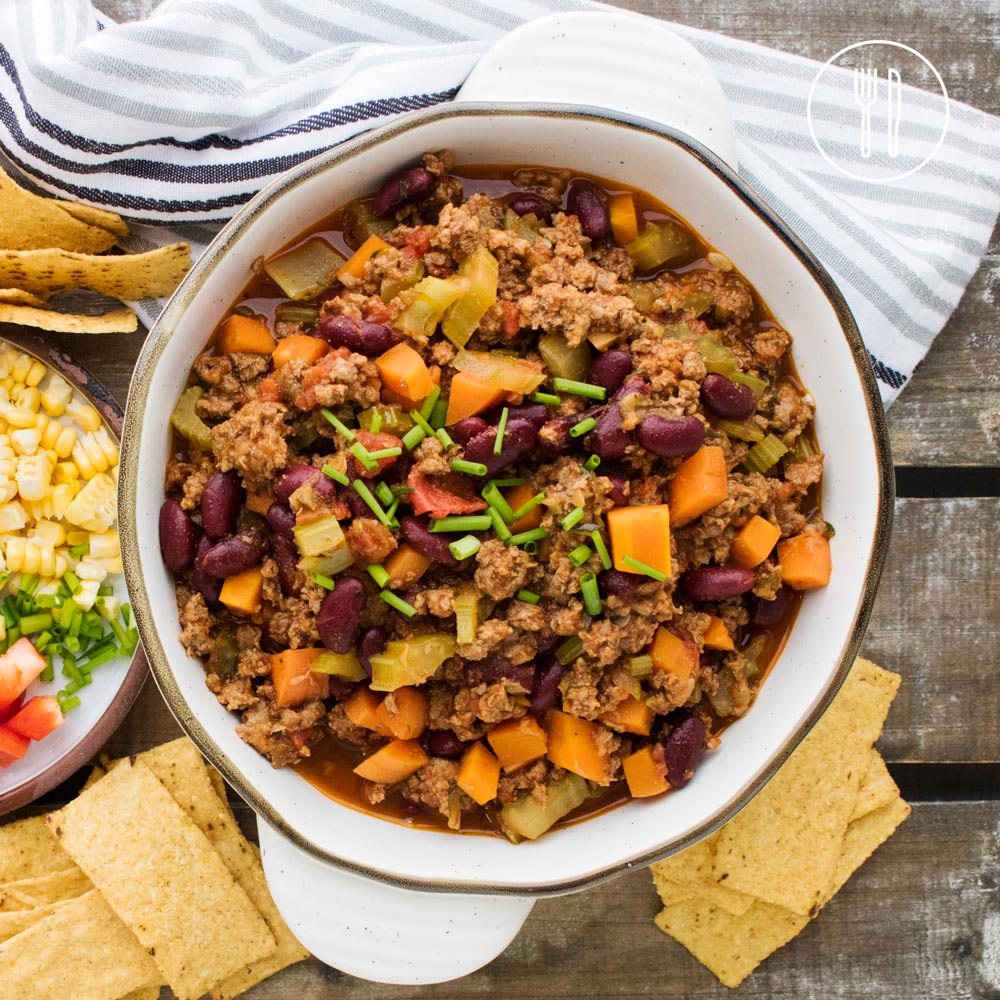 Chilli con Carne with Corn Chips | Dinner Twist
